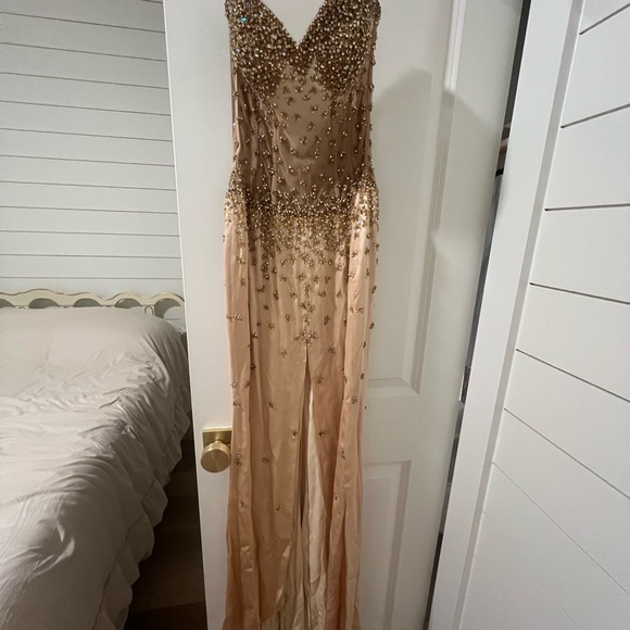 Jovani | Dresses | Jovani Elegant Rhinestone Evening Gown | Poshmark
